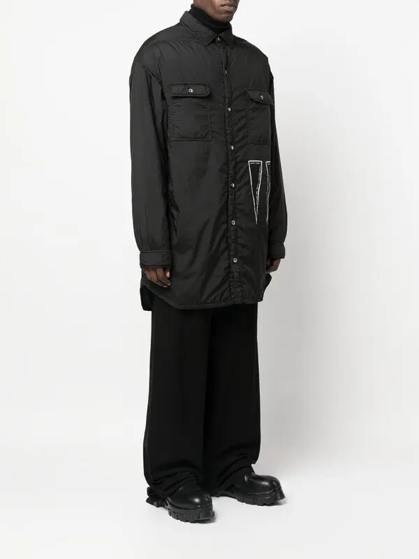 Rick Owens Long Shirt Jacket
