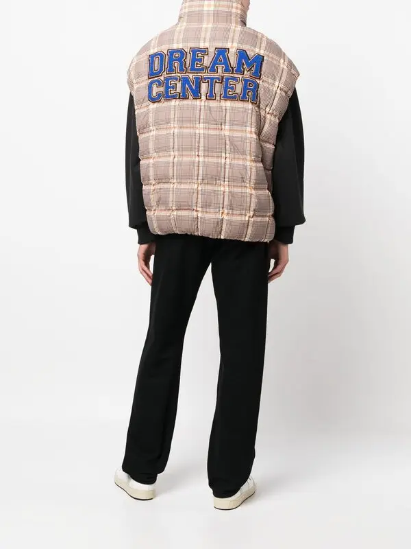 LIBERAL YOUTH MINISTRY Appliqué-lettering Gilet