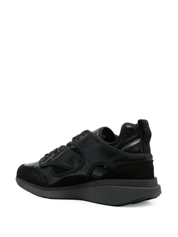OAMC Panelled Low-top Sneakers - Black