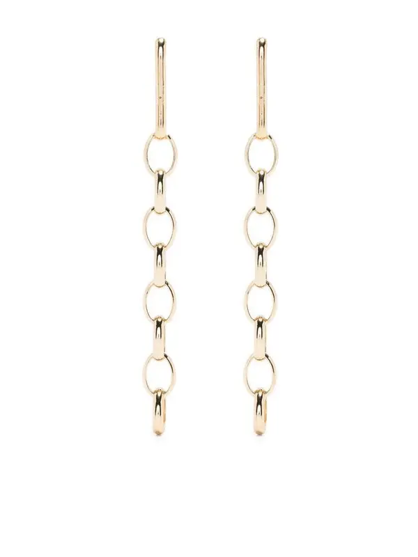 BEATRIZ PALACIOS Chain-link Drop Earrings - Gold