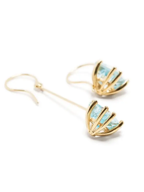 BEATRIZ PALACIOS Asymmetric-design Drop Earrings