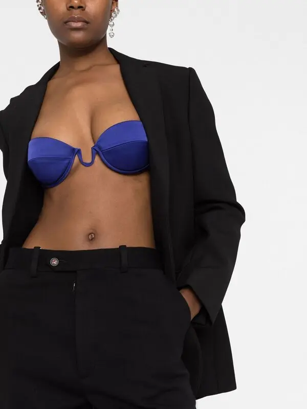 Stella McCartney Wired Satin Bra Top