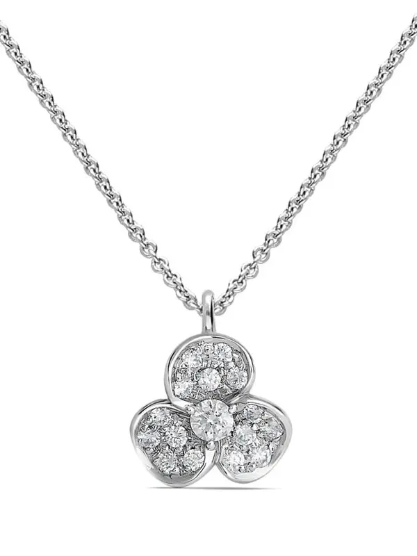LEO PIZZO Candy Flora Pendant Necklace - Silver
