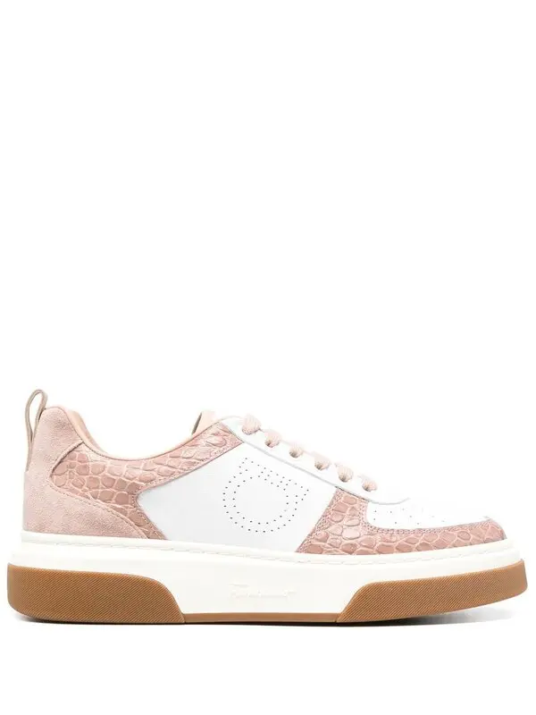FERRAGAMO Two-tone Low-top Sneakers