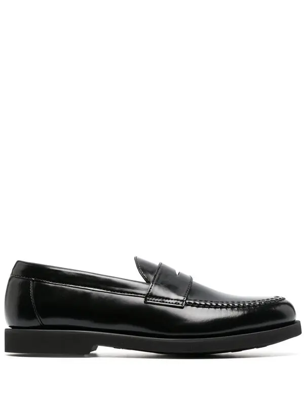 SEBAGO 24mm Leather Loafers - Black