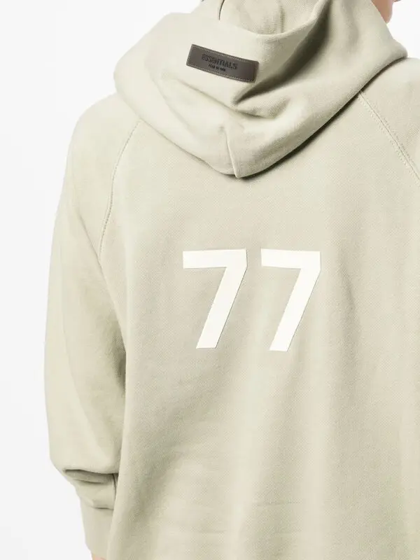 Fear Of God Cotton Pullover Hoodie With Number Print