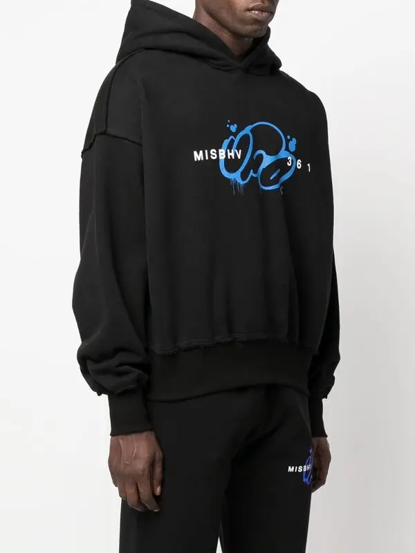 MISBHV X Ufo361 Logo-print Hoodie