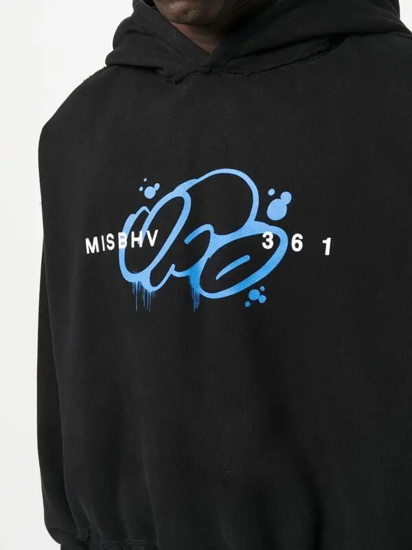 MISBHV X Ufo361 Logo-print Hoodie