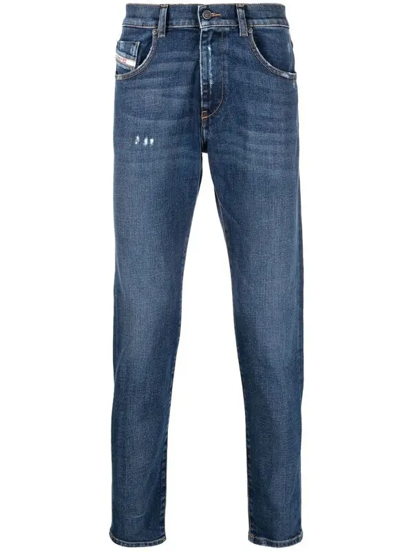 DIESEL® Dark Wash Slim-cut Jeans