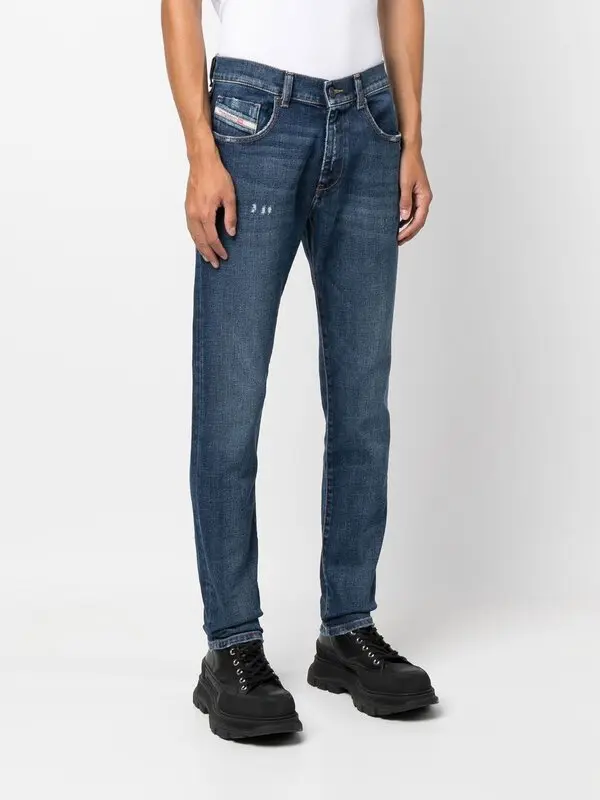 DIESEL® Dark Wash Slim-cut Jeans