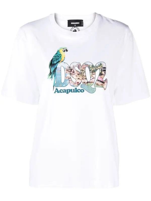 Dsquared2 Graphic-print Short-sleeve T-shirt