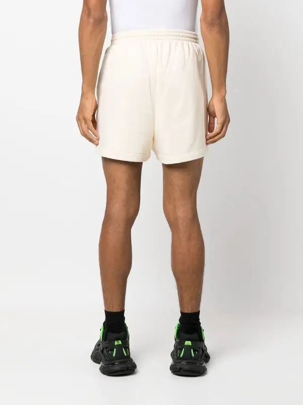 Balenciaga Logo-embroidered Track Shorts