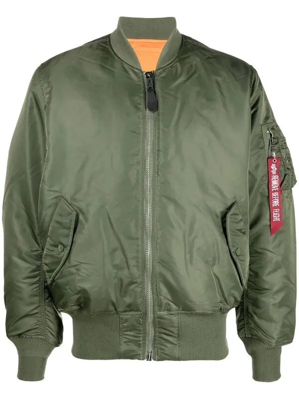 Alpha Industries Ma-1 Reversible Bomber Jacket - Green