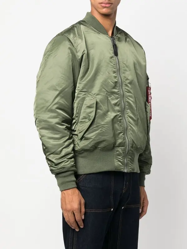 Alpha Industries Ma-1 Reversible Bomber Jacket - Green | Editorialist