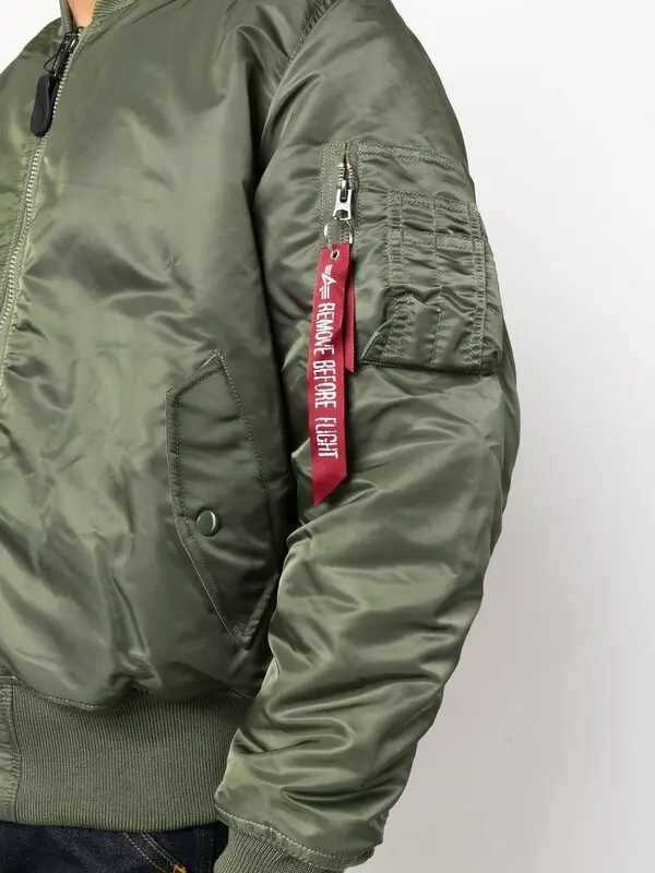 Alpha Industries Ma-1 Reversible Bomber Jacket - Green | Editorialist