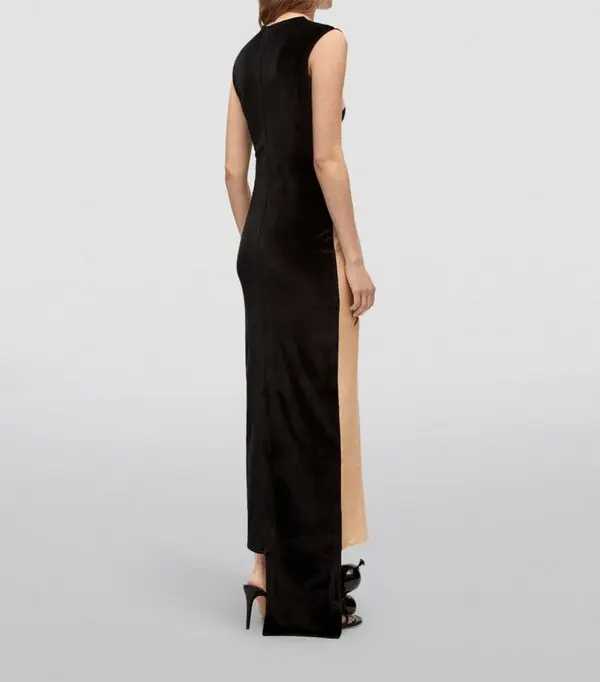 Loewe Gloves Print Dress