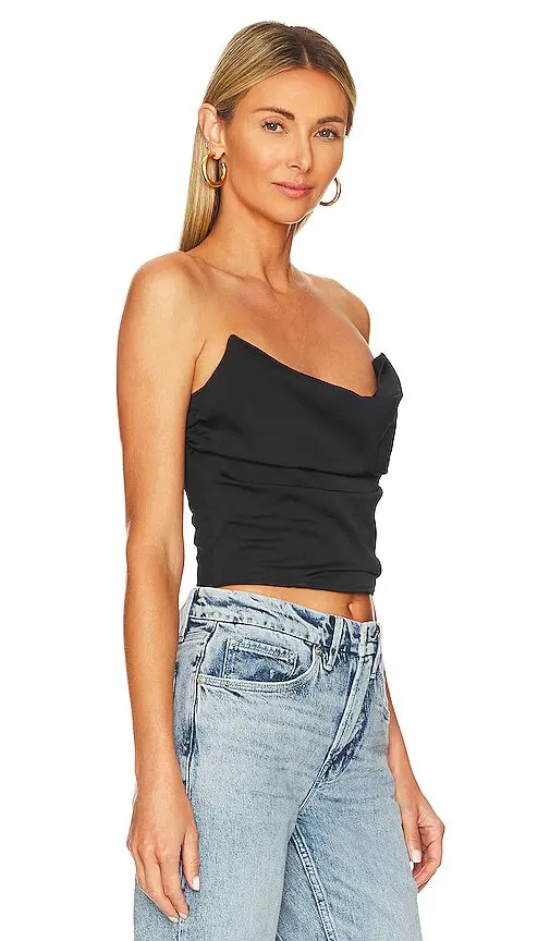 LOVERS AND FRIENDS Adler Draped Neckline Top