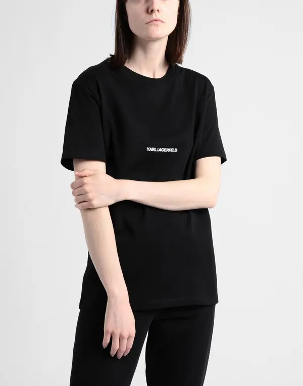 Karl Lagerfeld Logo T-shirt - Black