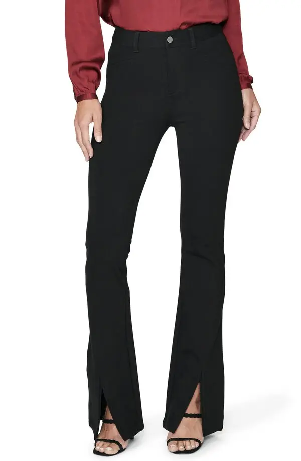 Paige Winona High Waist Split Leg Flare Pants