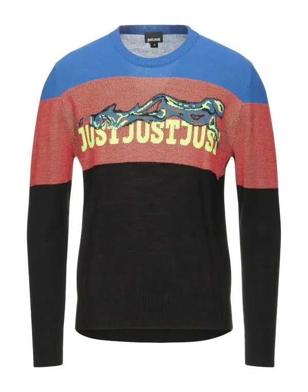 Just Cavalli Multicolor Pattern Sweater