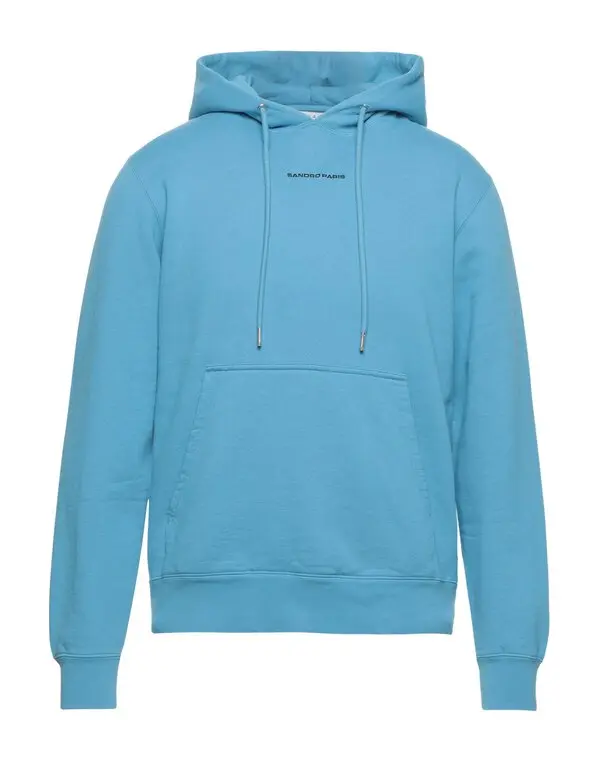 Sandro Fleece Sweatshirt - Sky Blue