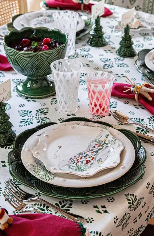 JULISKA Berry & Thread North Pole Dessert/salad Plate