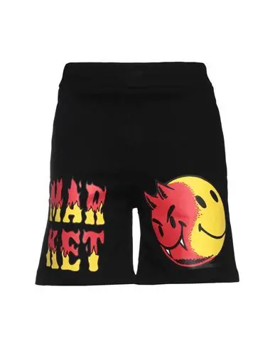 MARKET Smiley Good And Evil Sweatshorts - Black