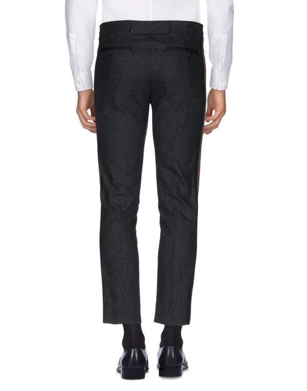 Dolce & Gabbana Pinstriped Flannel Pants - Blue