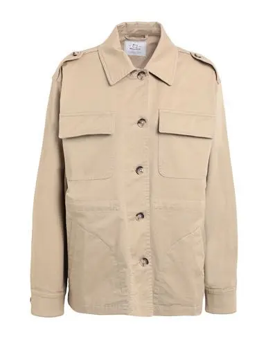 Woolrich Twill Overshirt - Beige