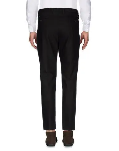 Dolce & Gabbana Dark Cotton And Virgin Wool Pants