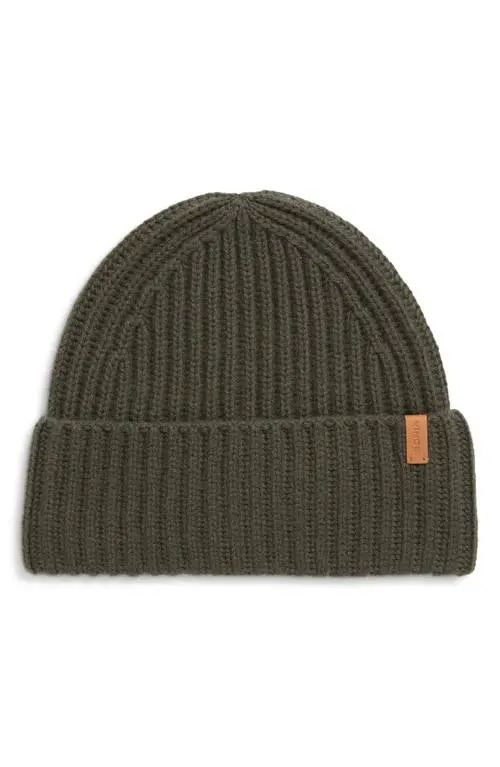 Vince Boiled Cashmere Chunky Rib Beanie - 301ros