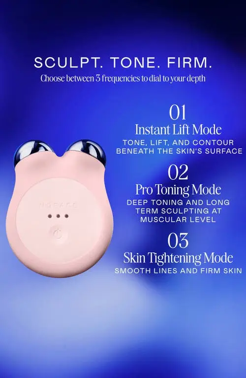 NuFACE Mini+ On-the-go Facial Toning Starter Kit - Violet Dusk
