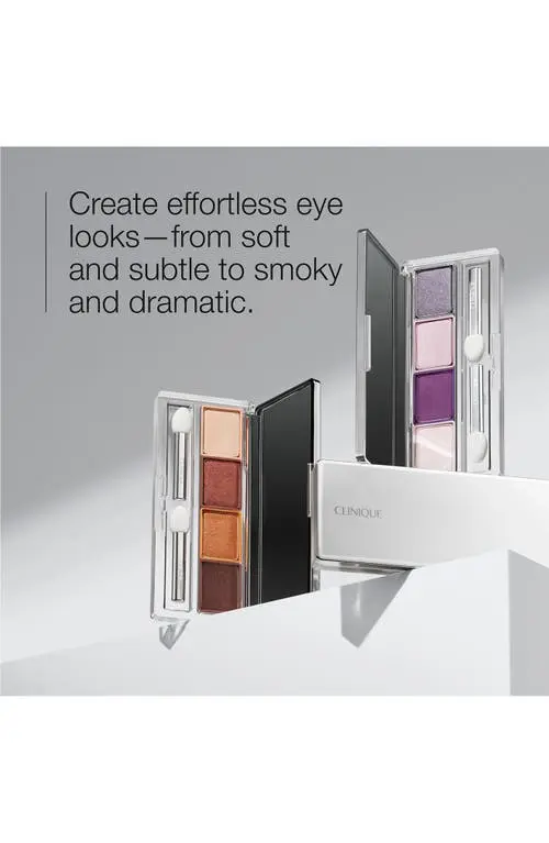 CLINIQUE All About Shadow Eyeshadow Quad - Morning Java