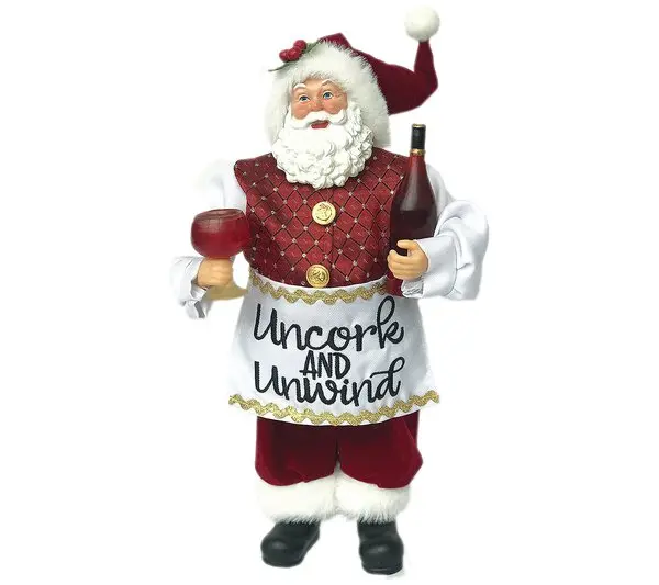SANTA'S WORKSHOP Inc. 12' Uncork And Unwind San Ta - One-color