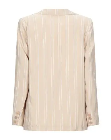 JIJIL Striped Blazer - Beige