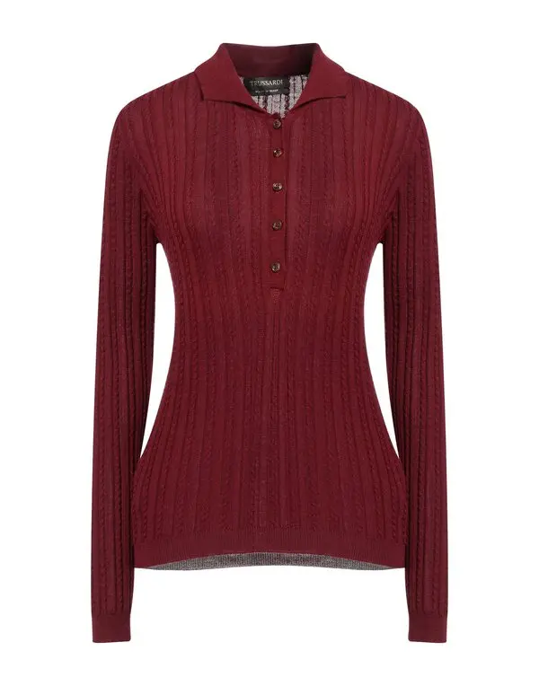 TRUSSARDI Knitted Sweater - Red