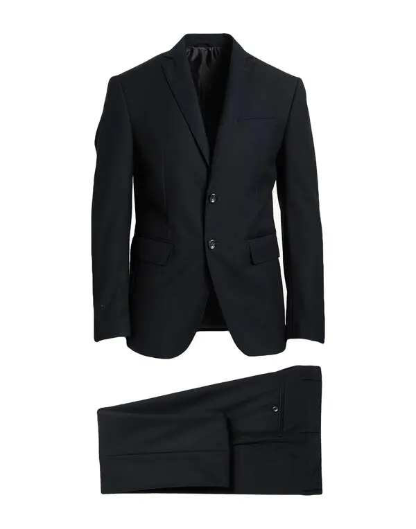 TRUSSARDI Suit Midnight Size Polyester, Viscose - Blue