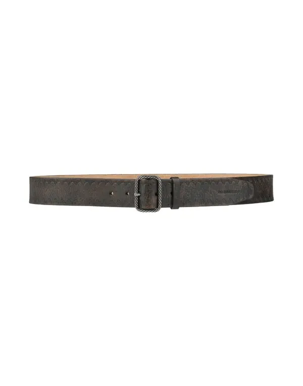 Dsquared2 Leather Belt With Logo