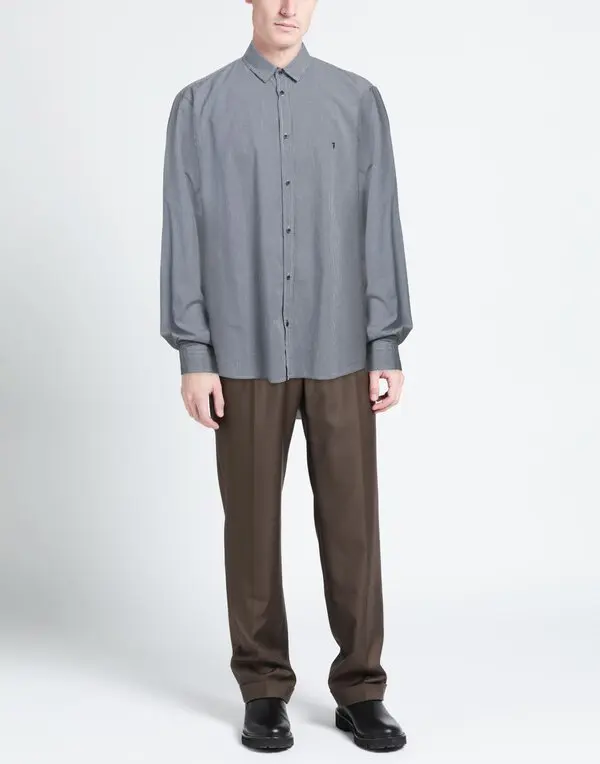 TRUSSARDI Shirt Size Cotton, Elastane