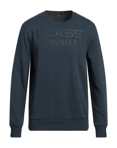 Roberto Cavalli Cotton Sweatshirt - Dark Blue