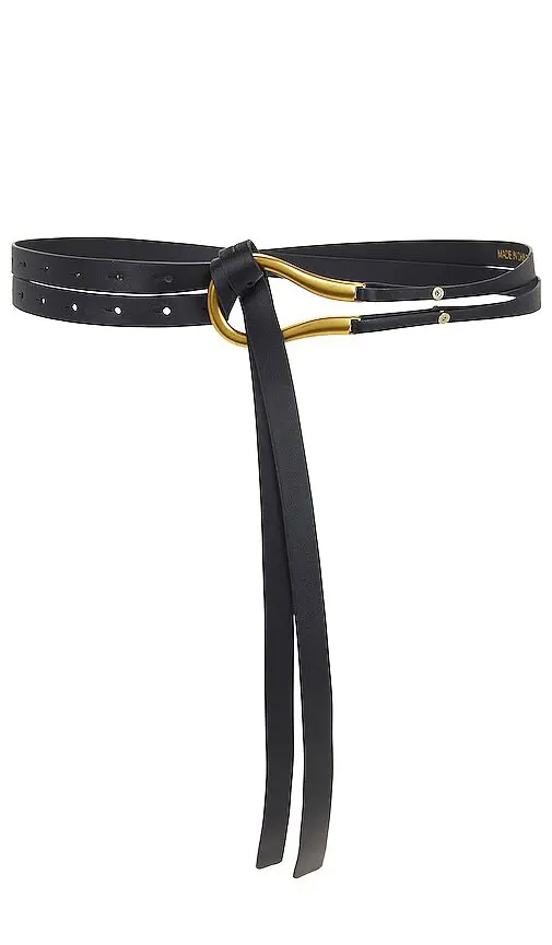 PETIT MOMENTS Loop Belt - Black
