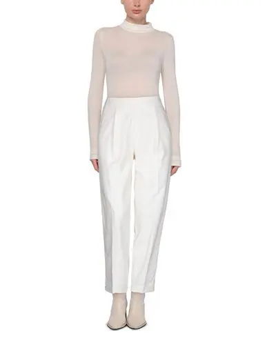 MANILA GRACE Straight-leg Pants - Ivory