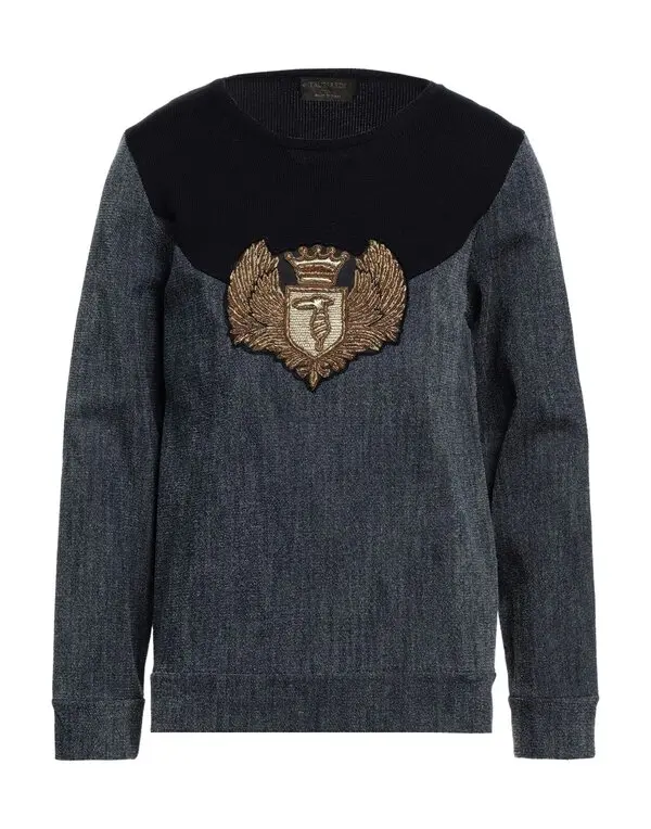 TRUSSARDI Sweatshirt In Virgin Wool Blend With Logo