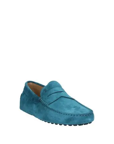 TOD'S Loafers In Leather - Green