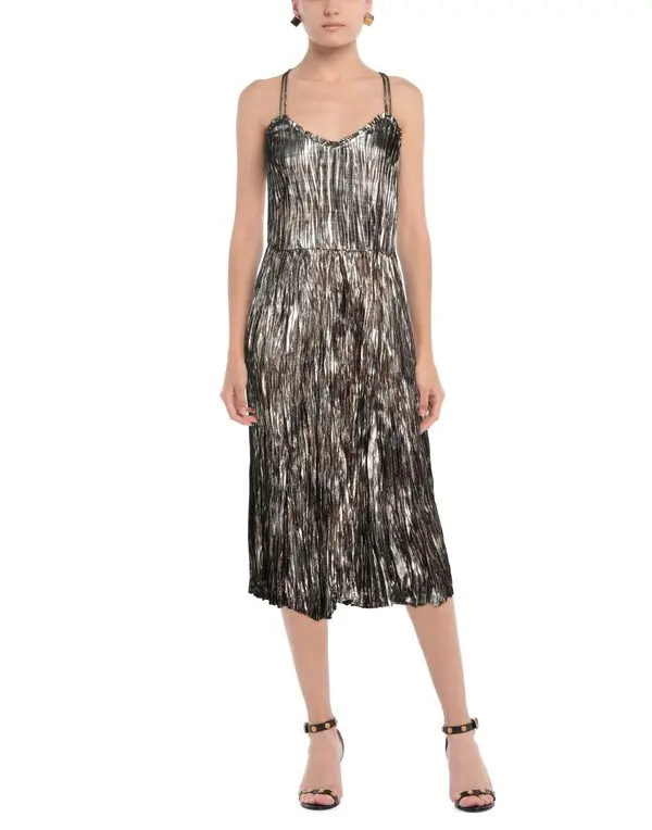 TRUSSARDI Woven Midi Dress