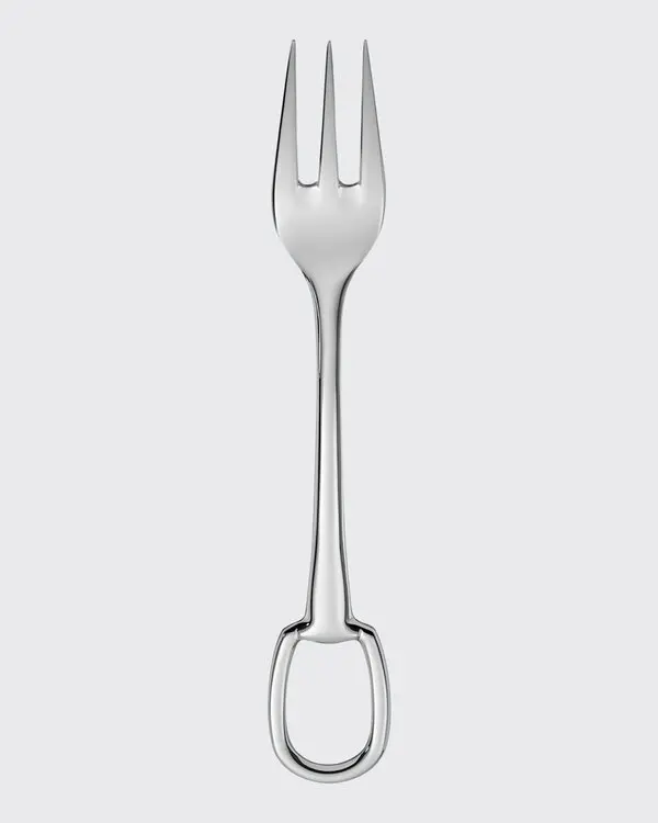 Hermès Attelage Steel Dessert Fork