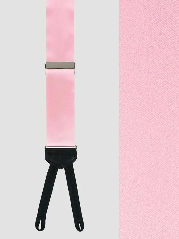 Trafalgar Sutton Formal Silk Brace - Pink