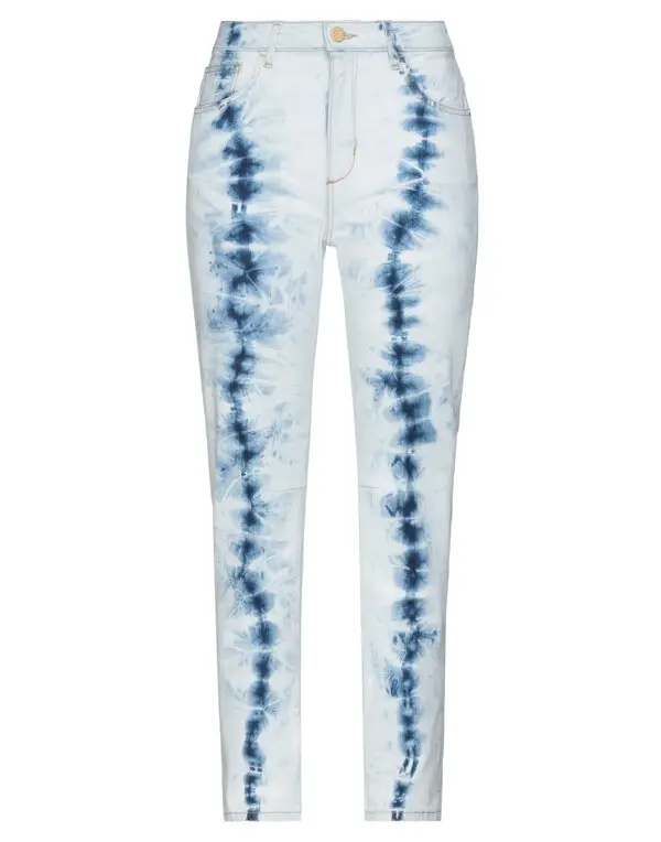 MANILA GRACE Skinny Two-tone Jeans