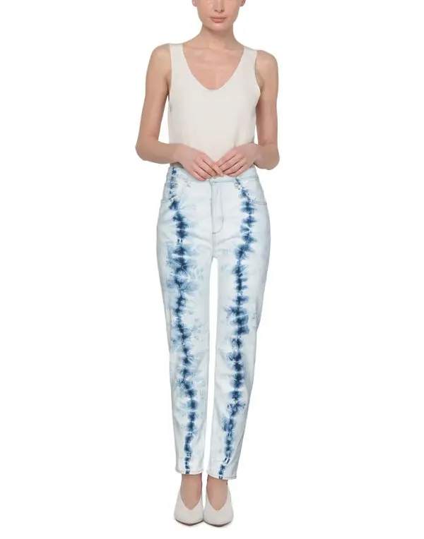 MANILA GRACE Skinny Two-tone Jeans