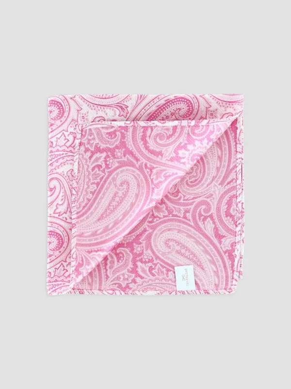 Trafalgar Sobee Collection Pocket Square - Pink